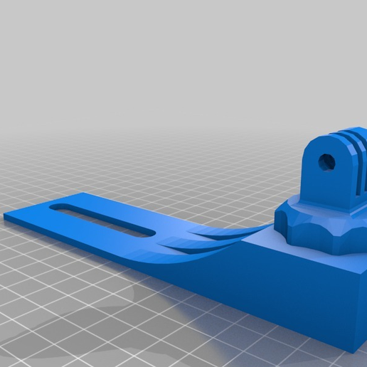 Free 3D file Makerbot Rep2 GoPro Adjustable Build Plate Mount 📷 ・3D ...