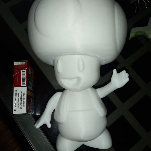 3D printer Toad from mario bros • made with Bambulab A1・Cults