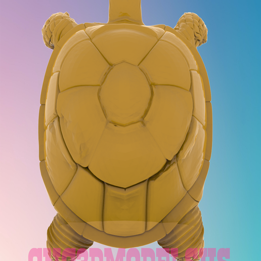🐢 Turtle 3,3D MODEL STL FILE FOR CNC ROUTER LASER & 3D PRINTER・ STL ...