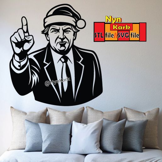 STL file donald Trump finger svg, stl file 📁 (SVG)・Model to download ...