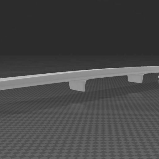 🚗 Mercedes 190e W201 Cosworth Spoiler・ STL File for ・Cults