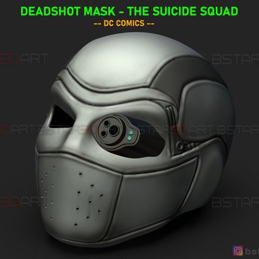 👾 DeadShot - The Suicide Squad - DC Comics cosplay 3D print model・ STL ...