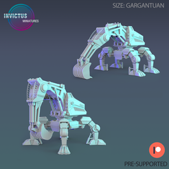 3D file Alien Station Guard ‧ Sci-Fi Miniature ‧ Wargame Miniatures ...