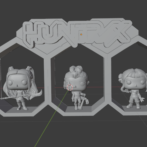 👾 exposant et Funkos HUntrix, Kpop demon Hunters・Fichier STL pour ...