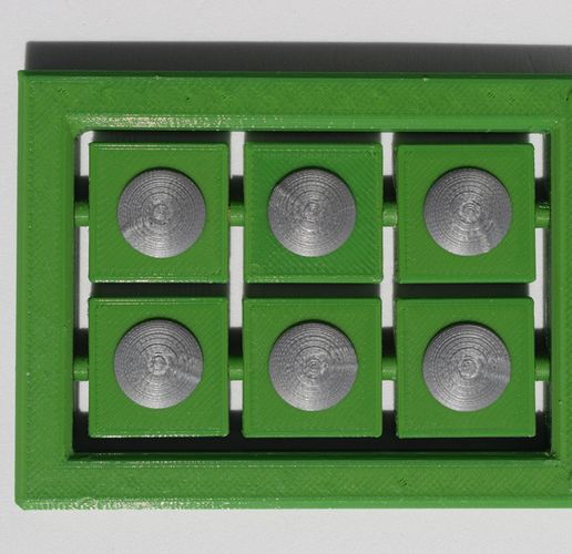 🧑‍🏫 Braille cell - letter learning kit・Free STL File for ・Cults