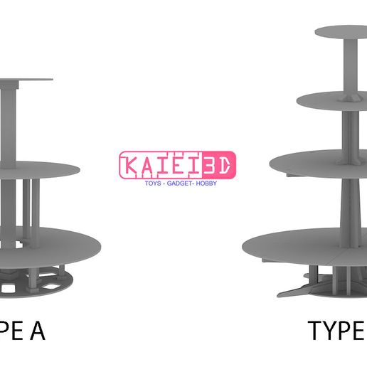 3D file Toys layer display stand 🪞 ・3D printing template to download・Cults