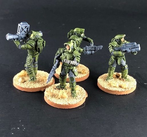 🎲 Galactic Exterminators Powered Armor support troops・ STL File for 3D ...