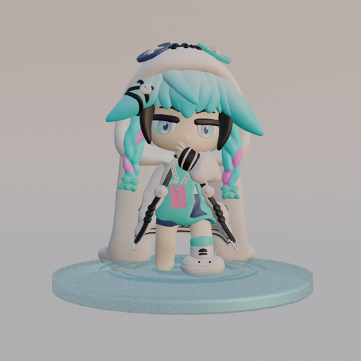 👾 Mizumiya Su CHIBI・ 3D File for 3D printing・Cults