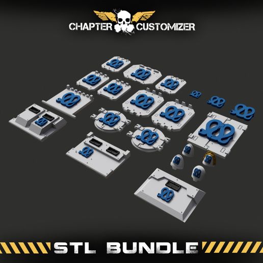 3D file 28mm Army Iron Snakes Space Warrior Chapter Bundle 🛰 ・3D ...