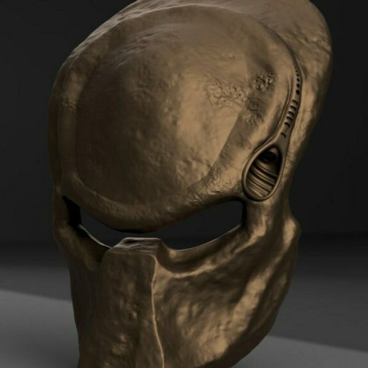 🏙️ Predator City Hunter | Máscara Predator.・Archivo STL para ・Cults