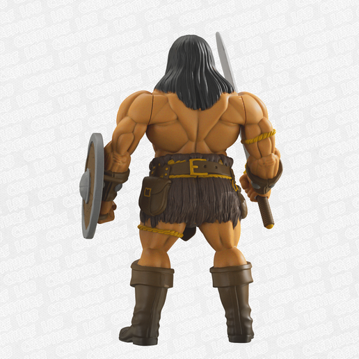 Archivo STL Conan Action Figure 🧸 ・Diseño de impresión en 3D para ...