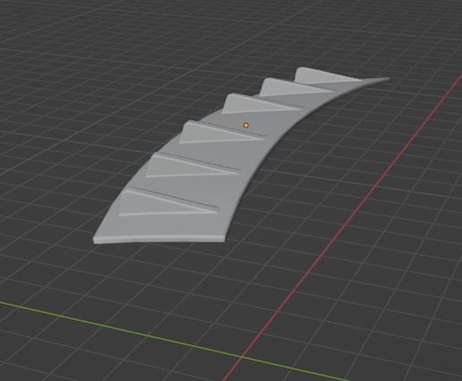 STL file R35 Roof Vortex Spoiler 🚗 ・3D printable model to download・Cults
