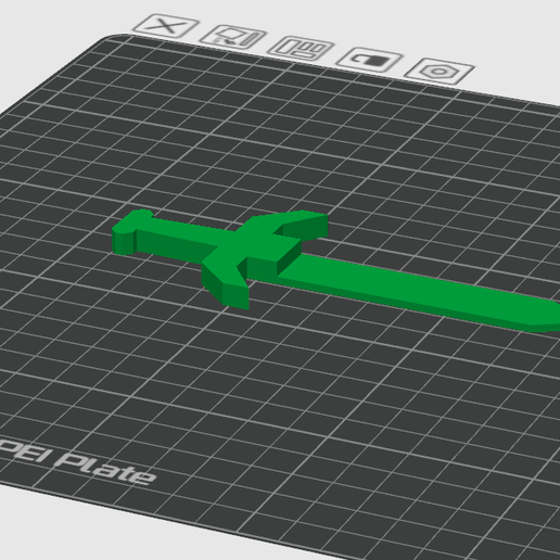 🗡️ Low Poly Sword Bookmark・Free STL File for 3D printing・Cults