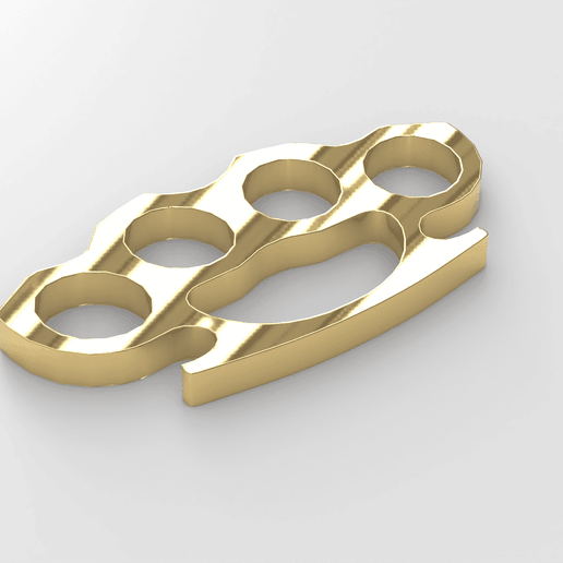 STL file Brass Knuckles 🛠️ (OBJ)・3D printer model to download・Cults