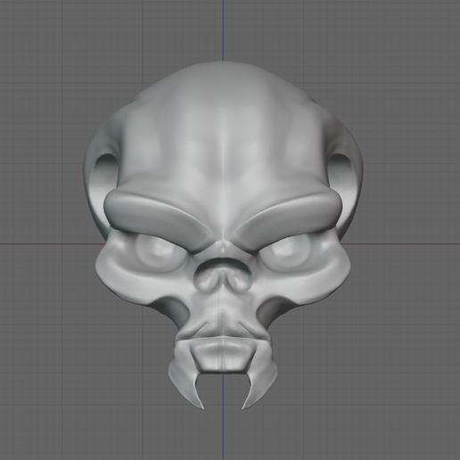 STL file Skull 2 💀 ・3D printable model to download・Cults
