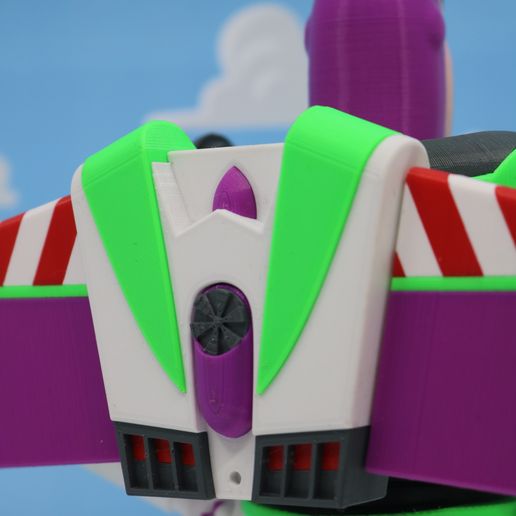 3D printer Buzz Lightyear - Multi Color Print • made with Prusa i3 MK3S ...