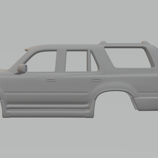 STL file toyota 4runner mk2 1992・3D printing idea to download・Cults