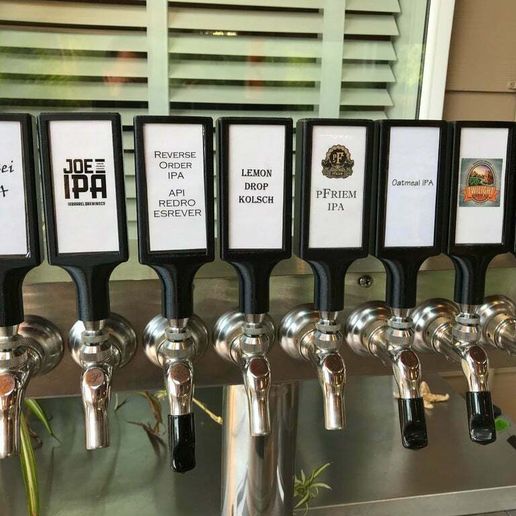 🍺 Narrow card tap handle・Free STL File for ・Cults