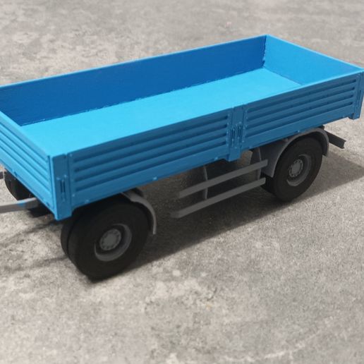 🚐 Kamaz Trailer 1/35・ STL File for 3D printing・Cults
