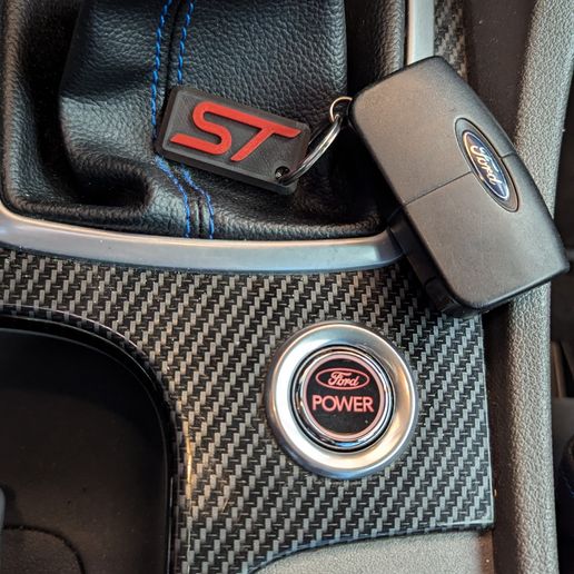 🚙 FORD ST KEYCHAIN KEY FOB・Free STL File for 3D printing・Cults