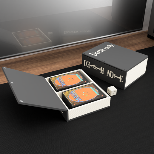 💯 Death Note Deckbox – Holds 100 Cards, Double Sleeve Compatible - TCG ...