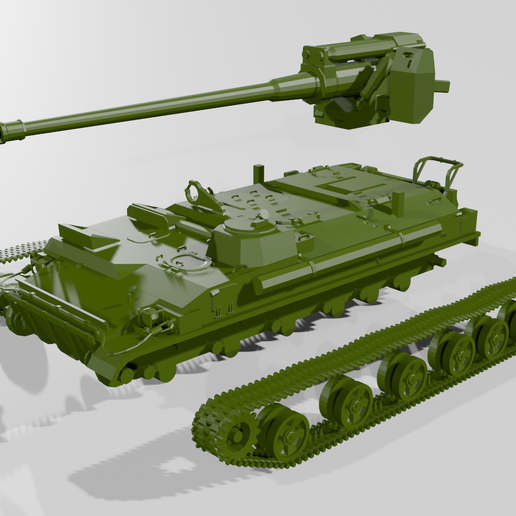 👽 2s5 Giatsint-s, 2s5 Giatsint-s.・ STL File for 3D printing・Cults