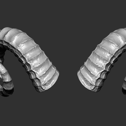 🤘 24 - Creature+Monster+Demon Horns・ 3D File for 3D printing・Cults