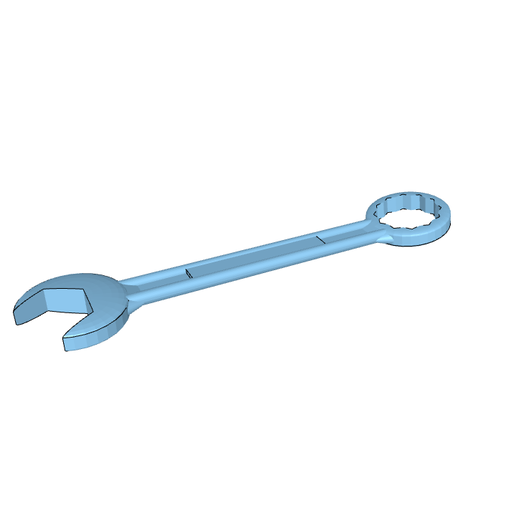 🔧 Wrench・ STL File for 3D printing・Cults