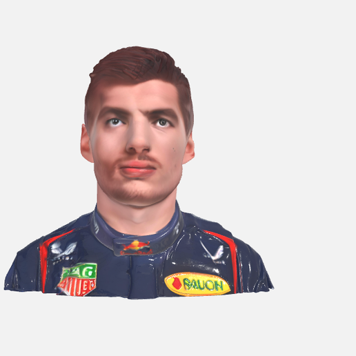 👤 Max Verstappen - F1 Faces・ OBJ File for 3D printing・Cults