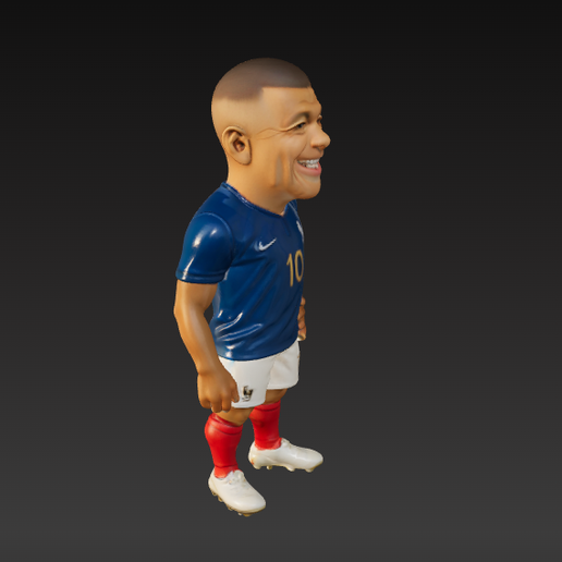 ⚽ Kylian Mbappé Mini Fut Series・ STL File for 3D printing・Cults