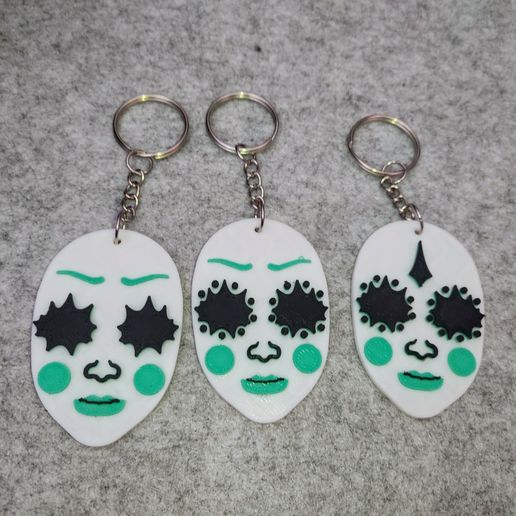 STL file CURE FOR ME" AURORA MASK KEYCHAINS 🎁 ・3D printer model to ...