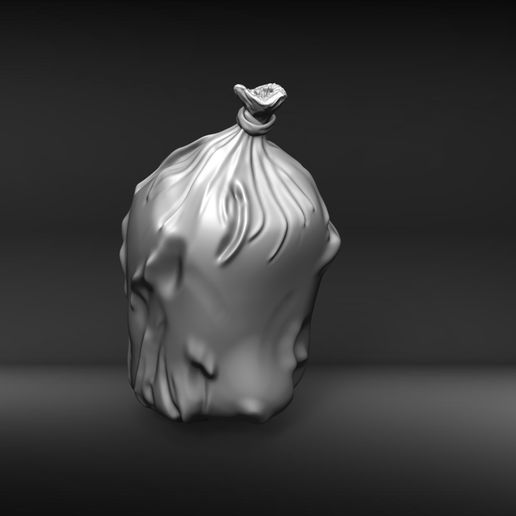🗑️ Garbage bag・ STL File for 3D printing・Cults