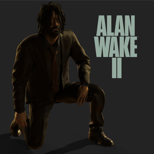 🎛️ ALAN WAKE 2・ STL File for 3D printing・Cults