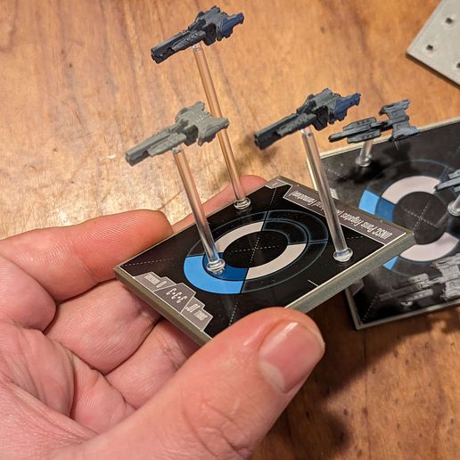 😇 Halo Fleet Battles Compatible 60mm Standard Base Stand・Free 3D File ...