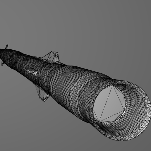 🚀 Realistic 3D Missile Model - Ideal for Printing and Design Projects ...