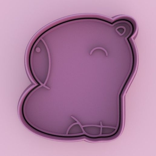 🍪 capybara cookie cutter - capybara・ STL File for 3D printing・Cults