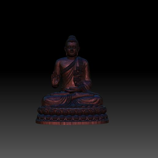 STL file Lord Budha Model for 3D printing ・3D printer model to download ...