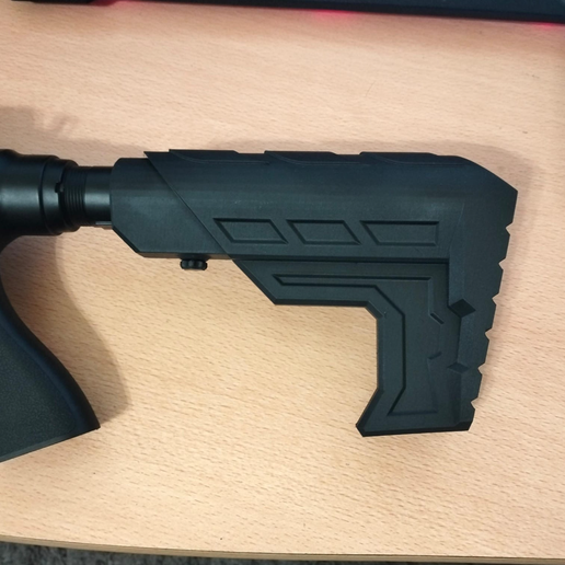 🔫 Airsoft Stock AR/DMR/M4 style v2・ STL File for 3D printing・Cults
