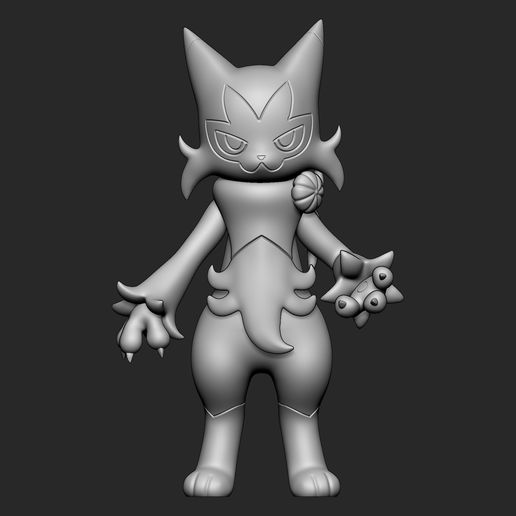 🐉 Pokemon - Floragato with 2 poses・ STL File for ・Cults
