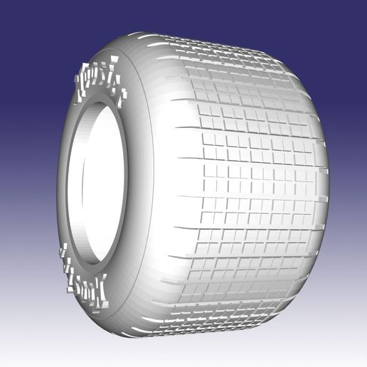 👽 Micro 600cc sprint wheels and tires・ STL File for 3D printing・Cults