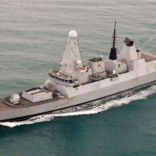 🪖 Hms duncan type 45・ STL File for 3D printing・Cults