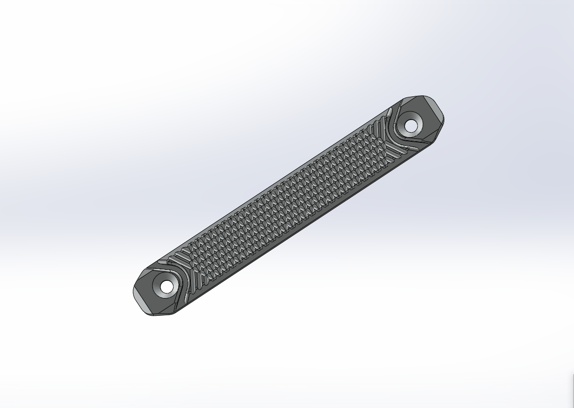Download STL file M-LOK RAIL COVER TYPE 3 • Object to 3D print ・ Cults