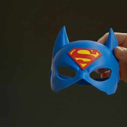 🐱 Super Cat Mask – 3D Printed Batman x Superman Pet Cosplay Mask・ STL ...