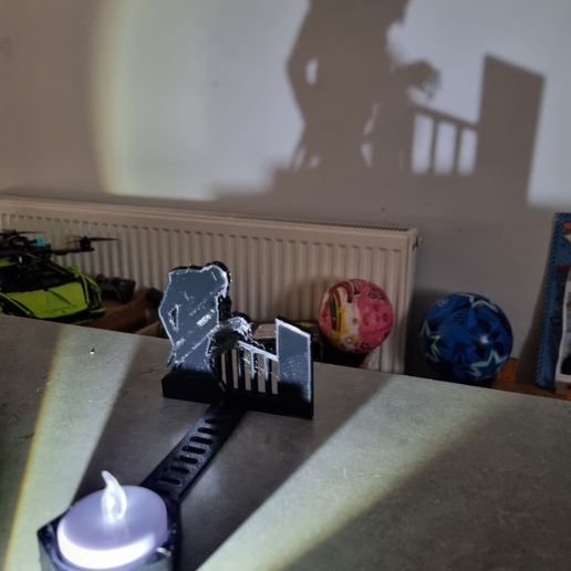 🫖 Nosferatu Tea Light Shadow Caster・ STL File for 3D printing・Cults