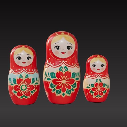 STL file matryoshka mold 🇷🇺 ・3D printer model to download・Cults