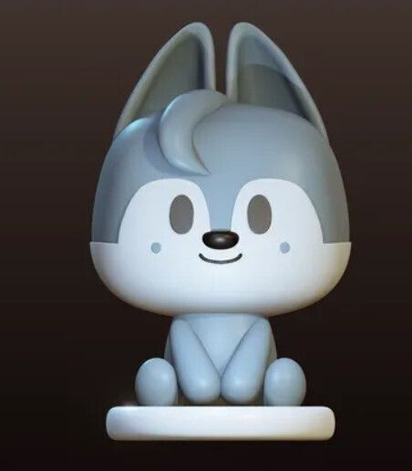 🗿 Wolfchan skzoo streunende Kinder・Kostenlos STL Datei für 3D-Druck・Cults