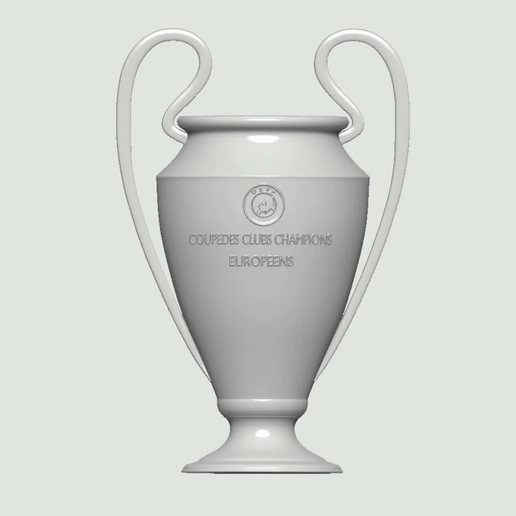 👽 European Champions League Cup・ STL File for 3D printing・Cults