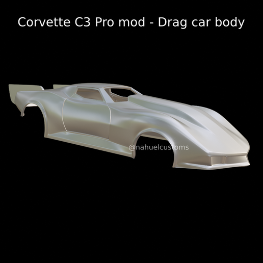 corvette c3 drag