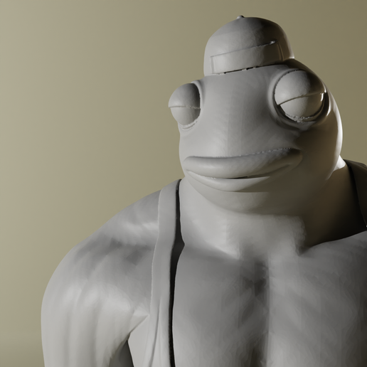 🐠 Fish Thicc Inspired SKIN FORTNITE FIGURE・ STL File for 3D printing・Cults