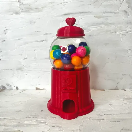 🍬 Mini Gumball Machine | Candy Box | Party Favor | Decor | Gift・ 3D ...